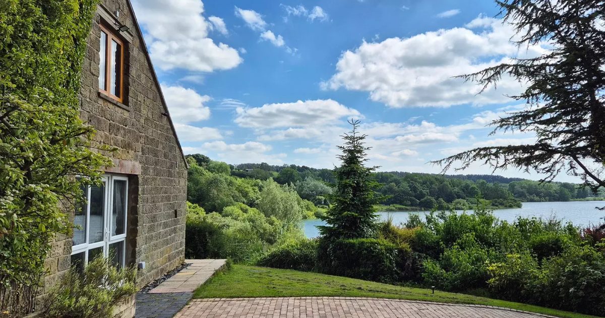Waterside Croft in the Derbyshire Peak District, Carsington Water